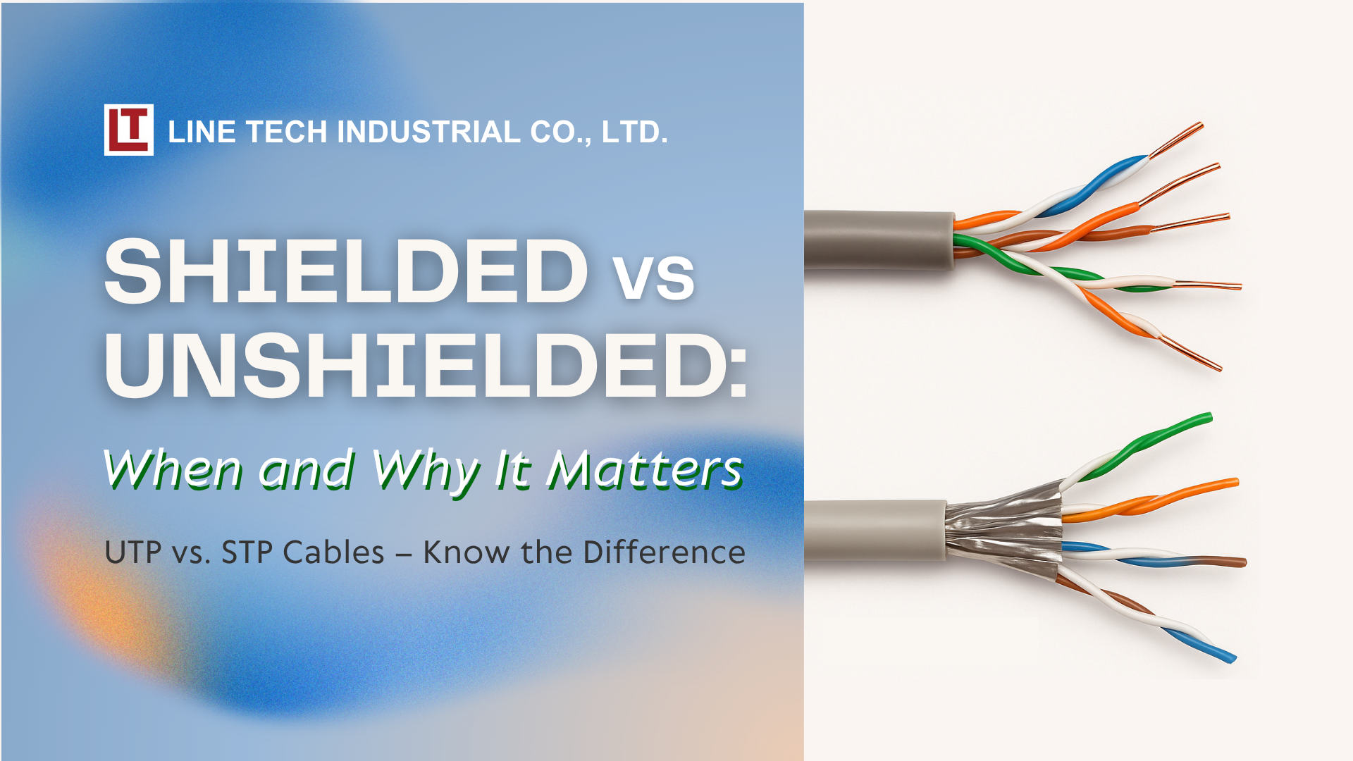 Shielded vs. Unshielded Cables: What’s the Difference and When to Use Each